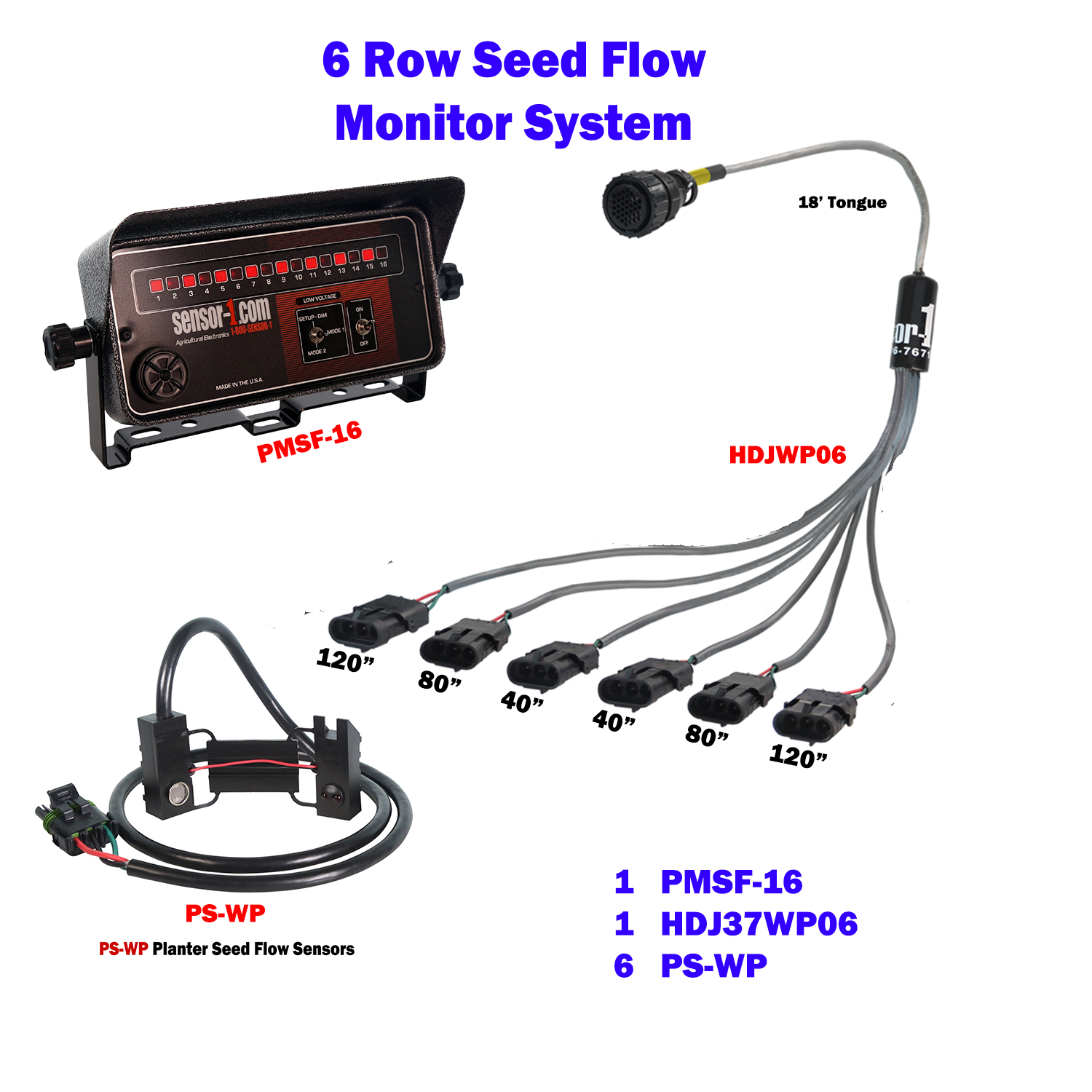 6 Row Seed Flow System