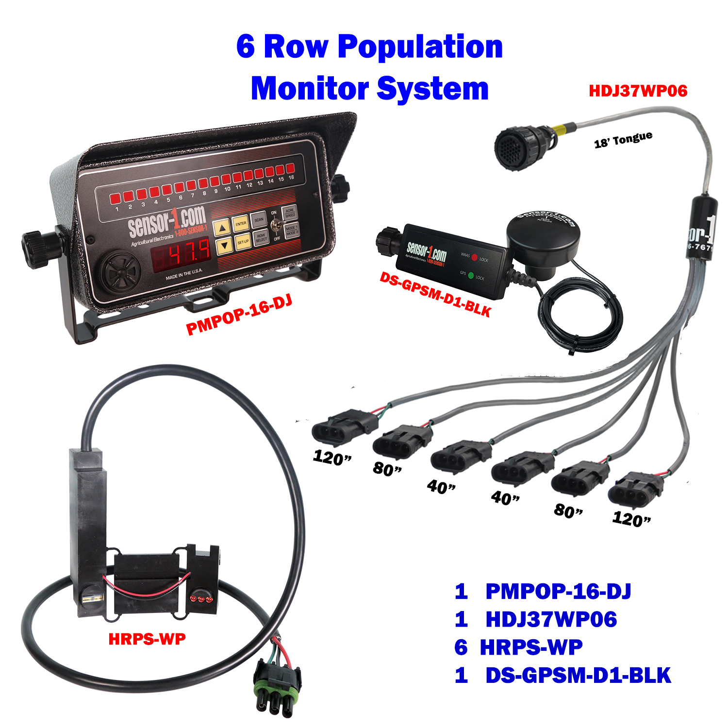 6 Row Population System