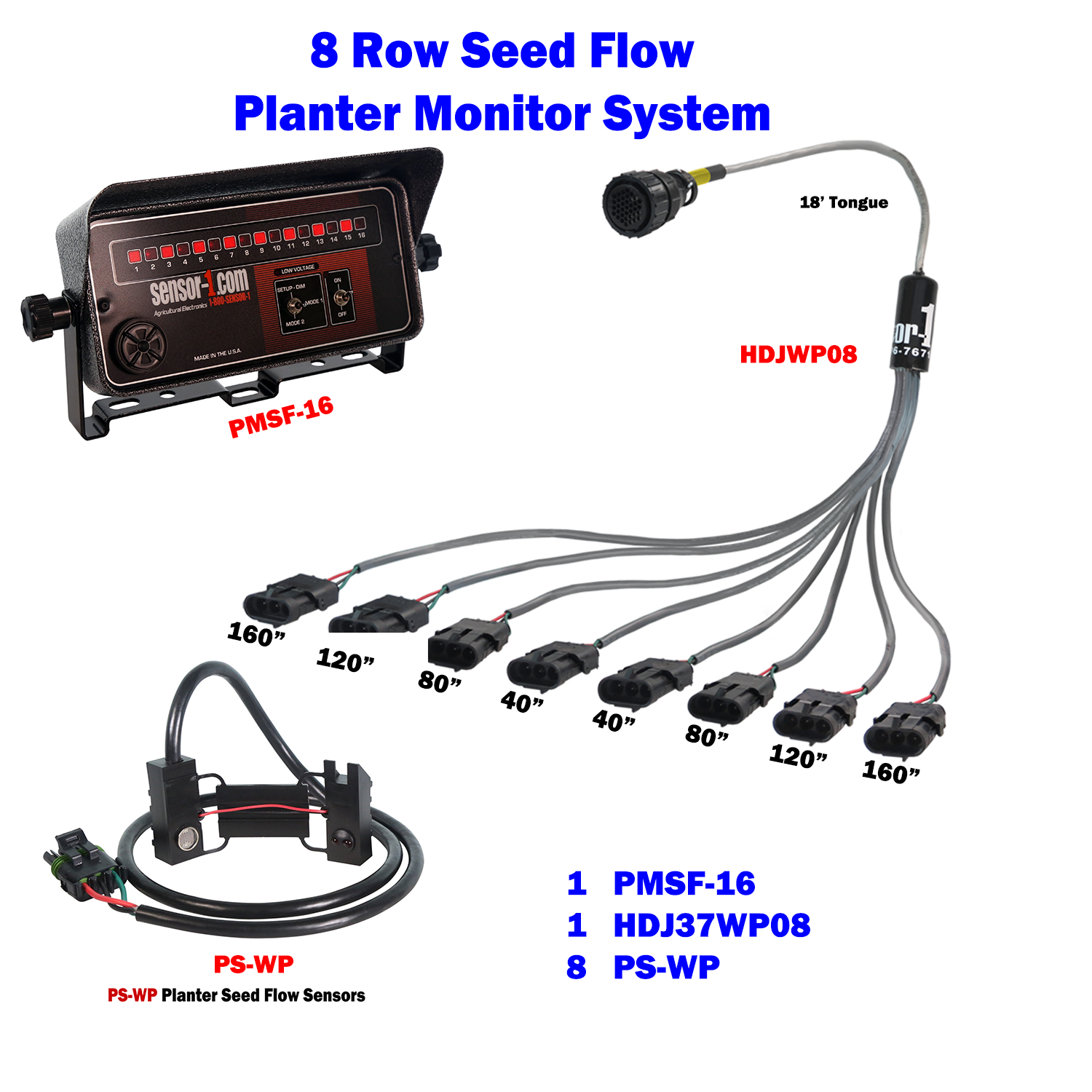 8 Row Seed Flow System