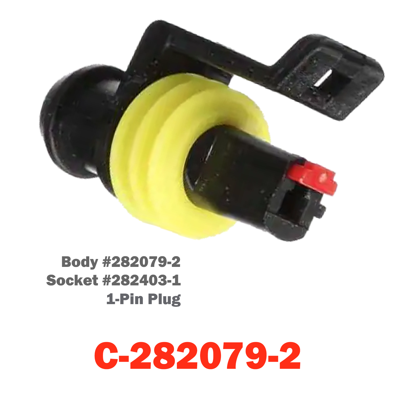 01 Pin Plug | C-282079-2