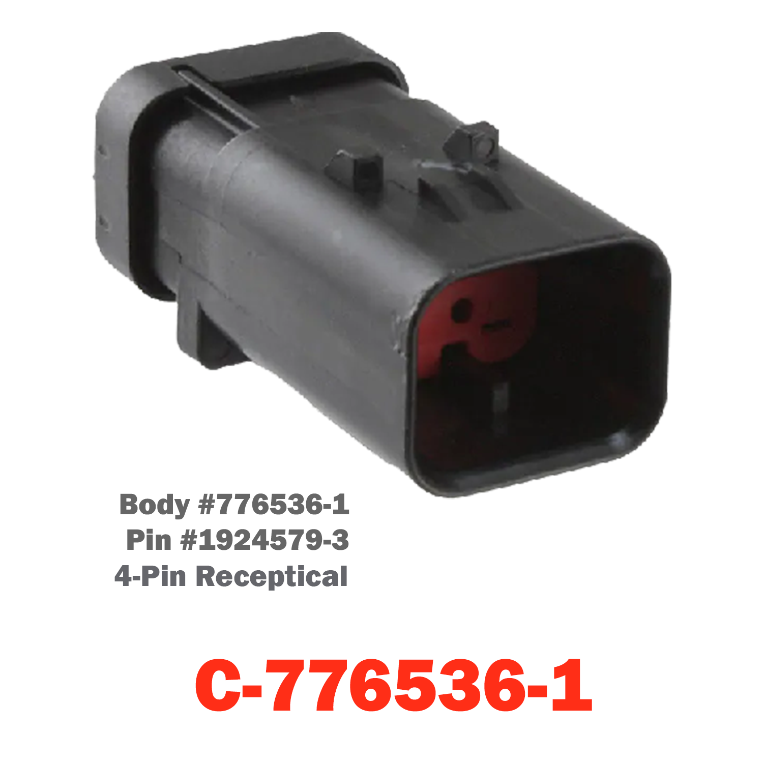04 Pin Receptacle | C-776536-1