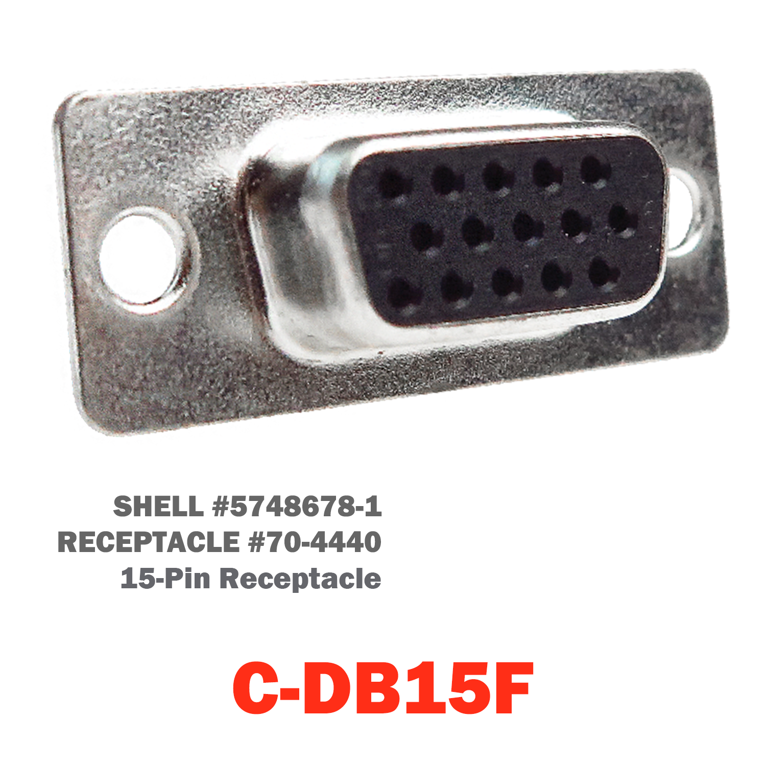 C-DB15F | DB15 Female Connector