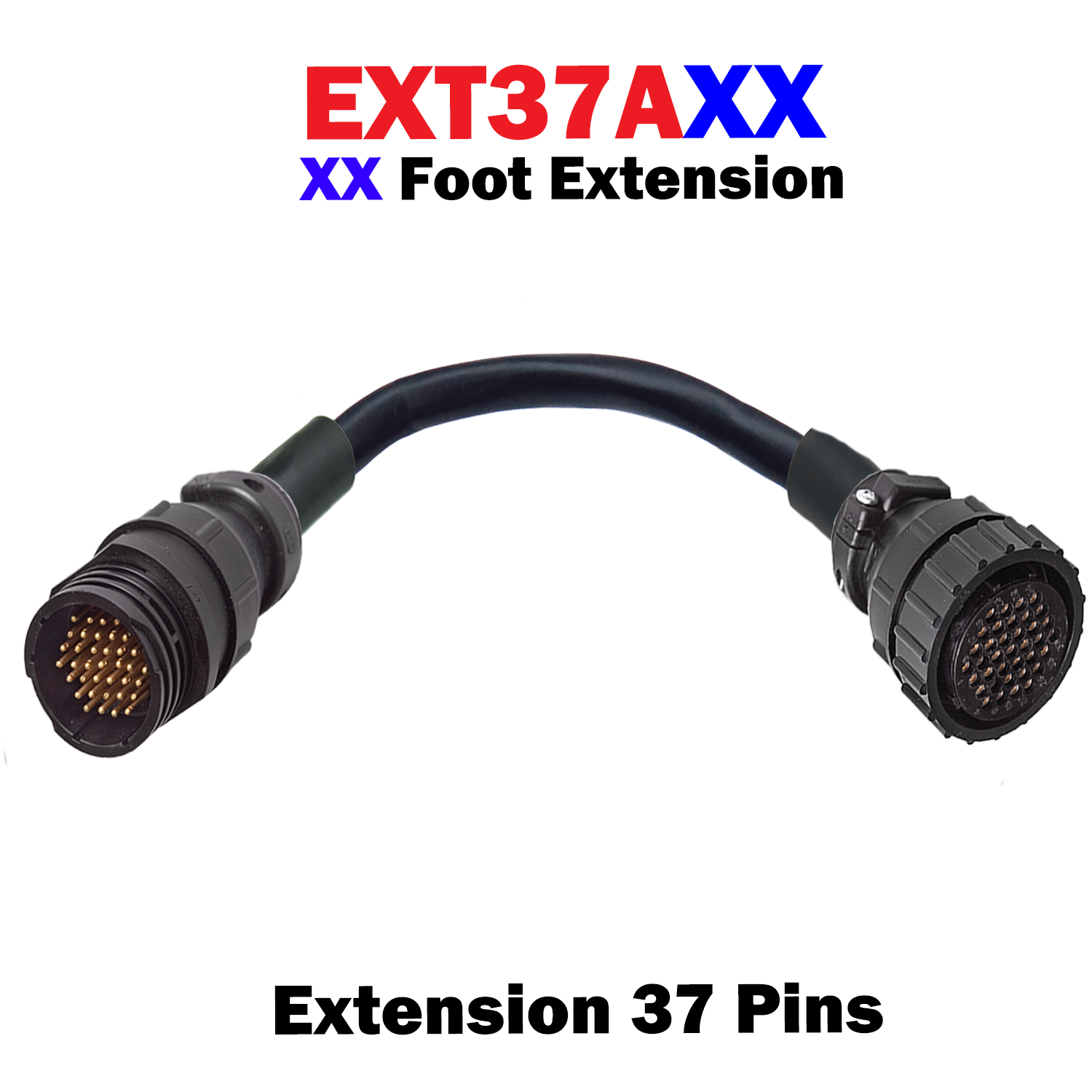 37 Pin Amp Extension Cables,