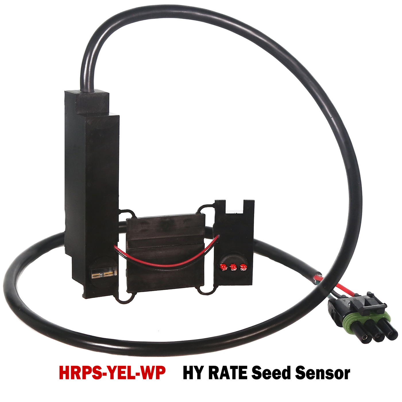 HRPS-YEL-WP w/ Yellow LEDs | High Rate Population Sensor w/Weather Pac