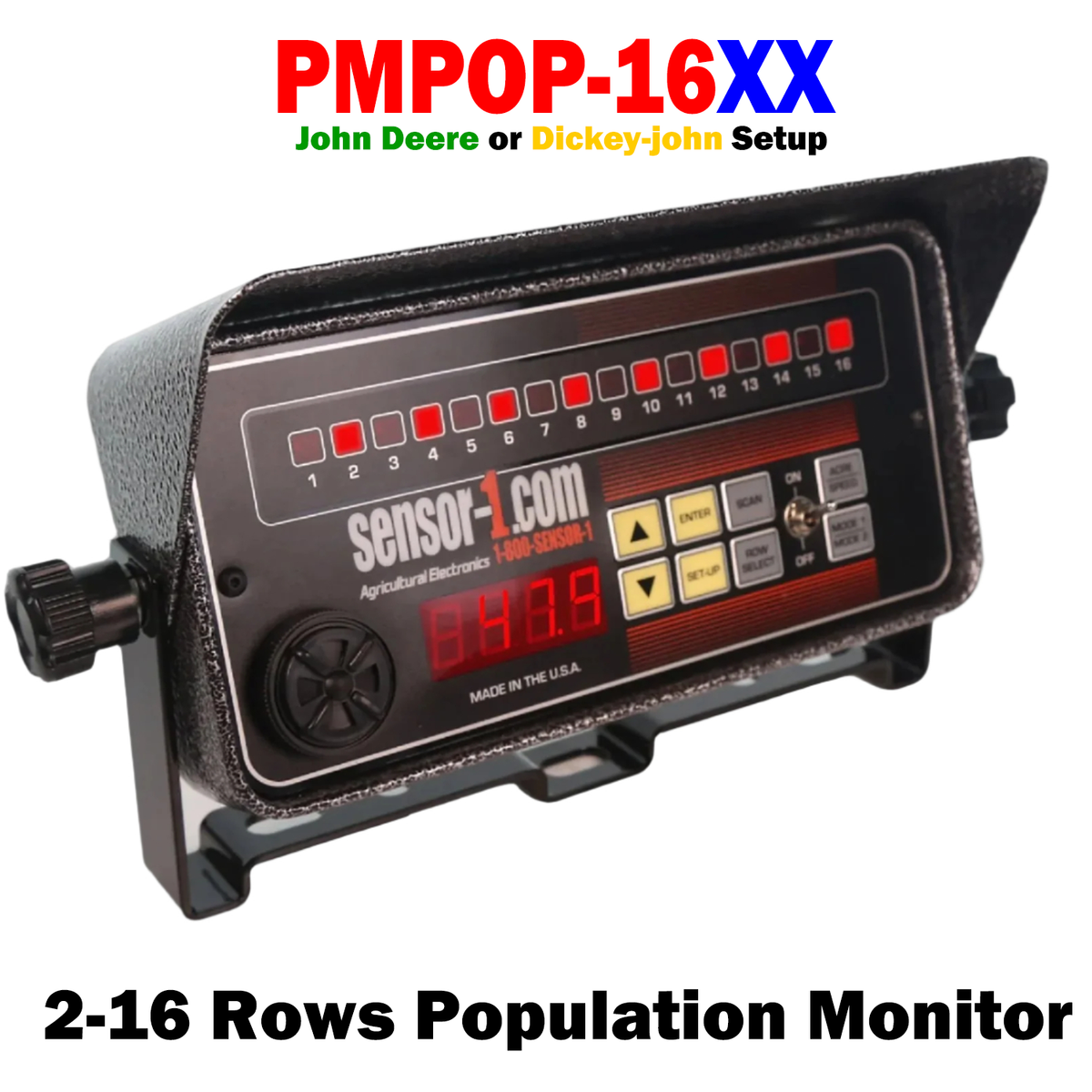 PMPOP-16 | 1-16 Row Population Planter Monitor