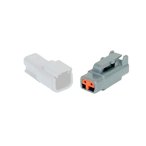 02 Pin Mini Deutsch Plug | C-DTM06-02S